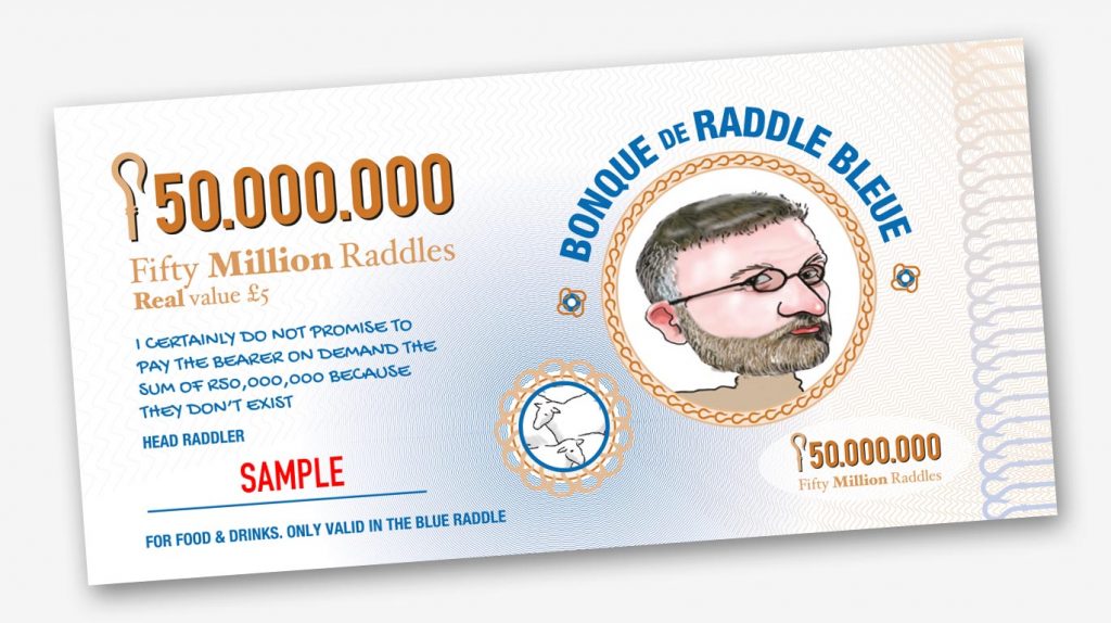 Bonque de Blue Raddle Vouchers – The Blue Raddle