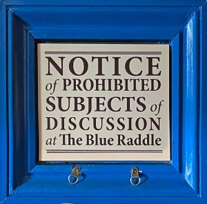 The Blue Raddle – Laughter on tap!